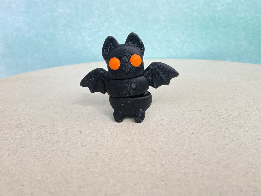 Unique 3D Printed Fidget Toy Bat Fun and Fidgety - Etsy Australia