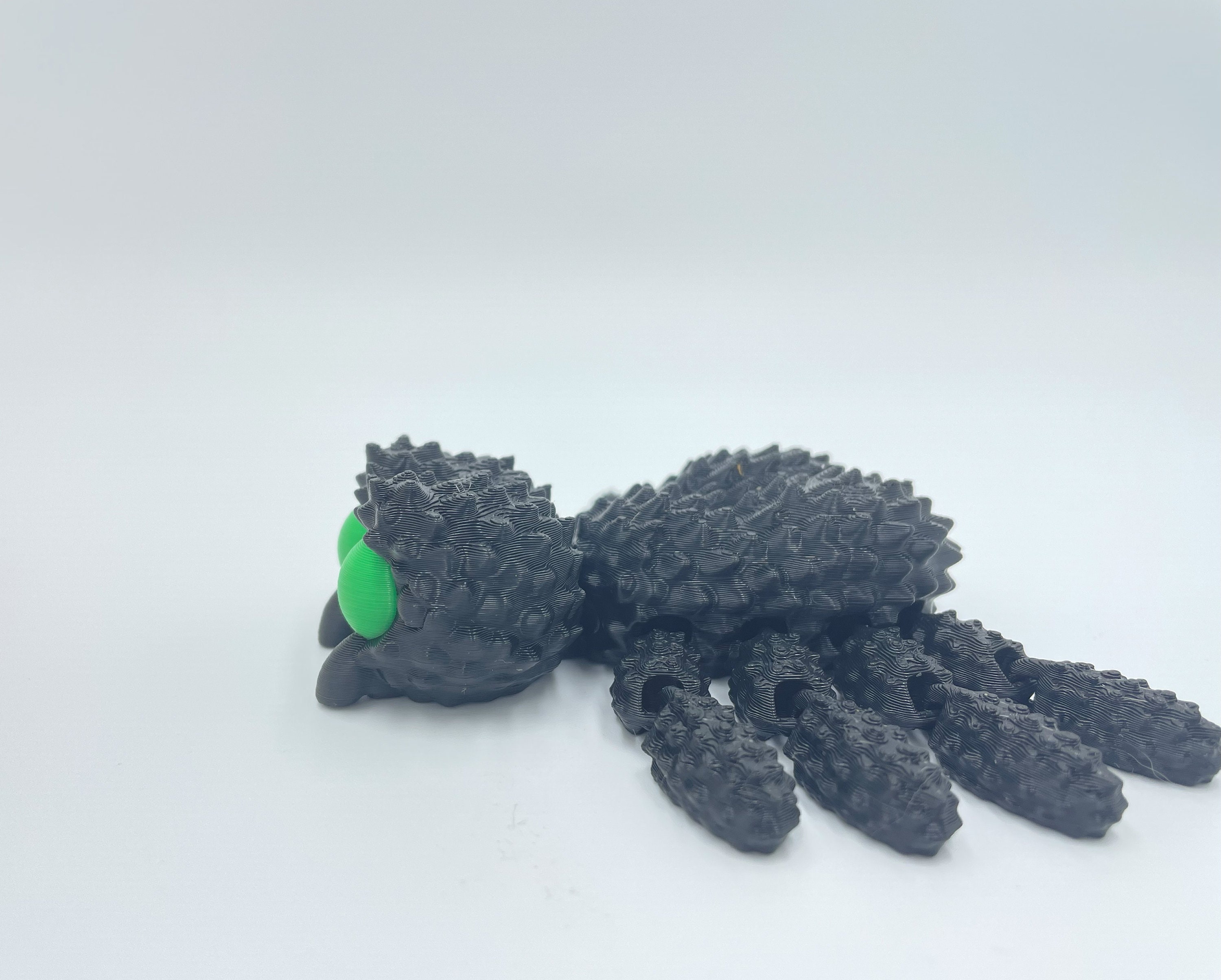 Unique 3D Printed Spider Fidget Toy With Crochet-inspired - Etsy