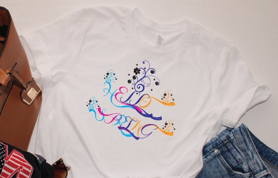 Season Butterfly T-Shirt Welcome Spring T-Shirt Hello Spring | Etsy