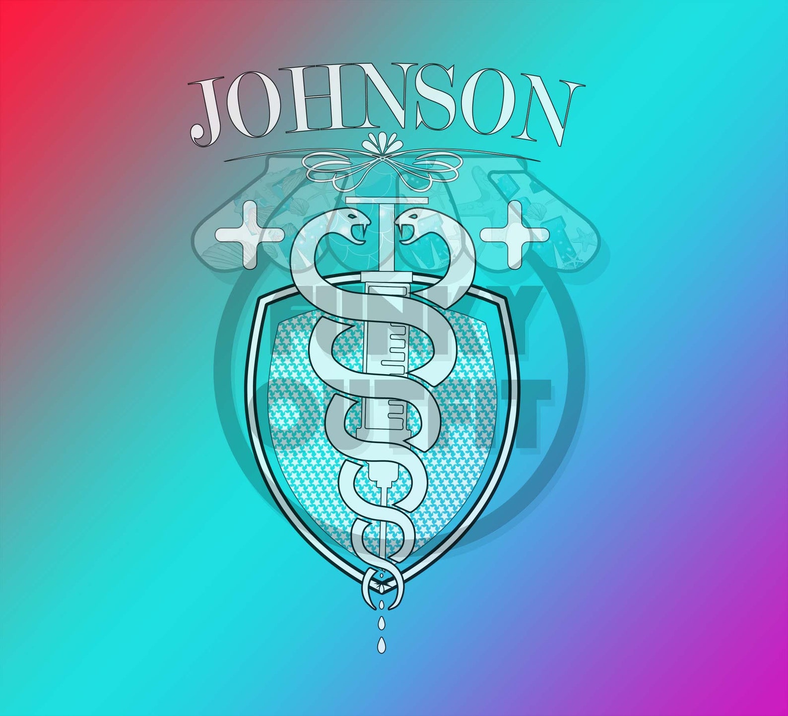 Johnson House Crest Pfizer House Crest Team Pfizer Pfizer | Etsy