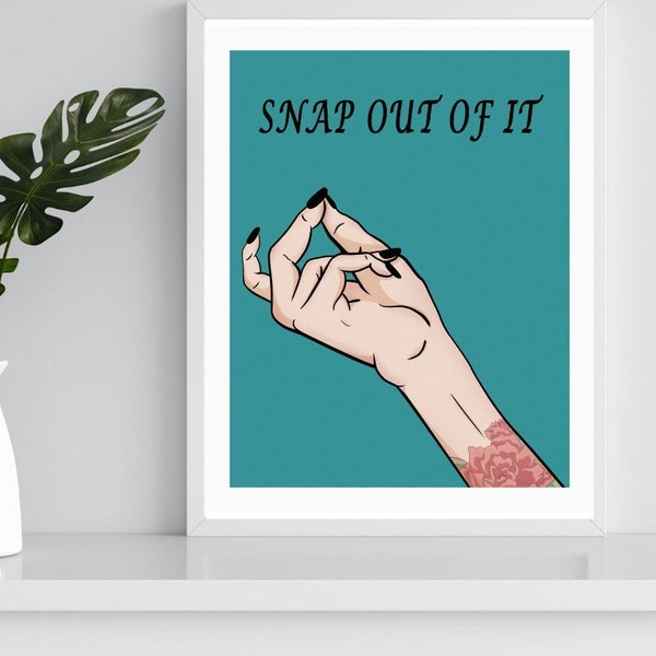 Snap on Poster - Etsy