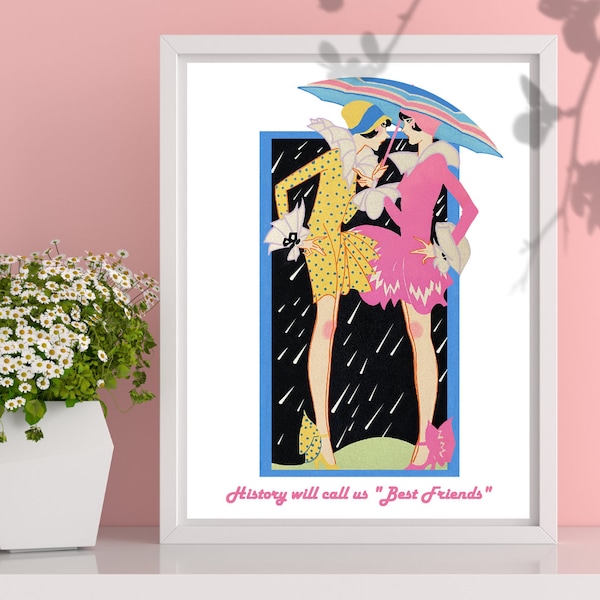 Artwork Lesbian Wall Art - Etsy