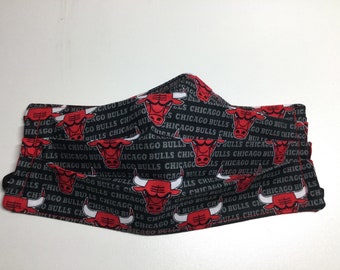 Chicago Bulls Mask | Etsy