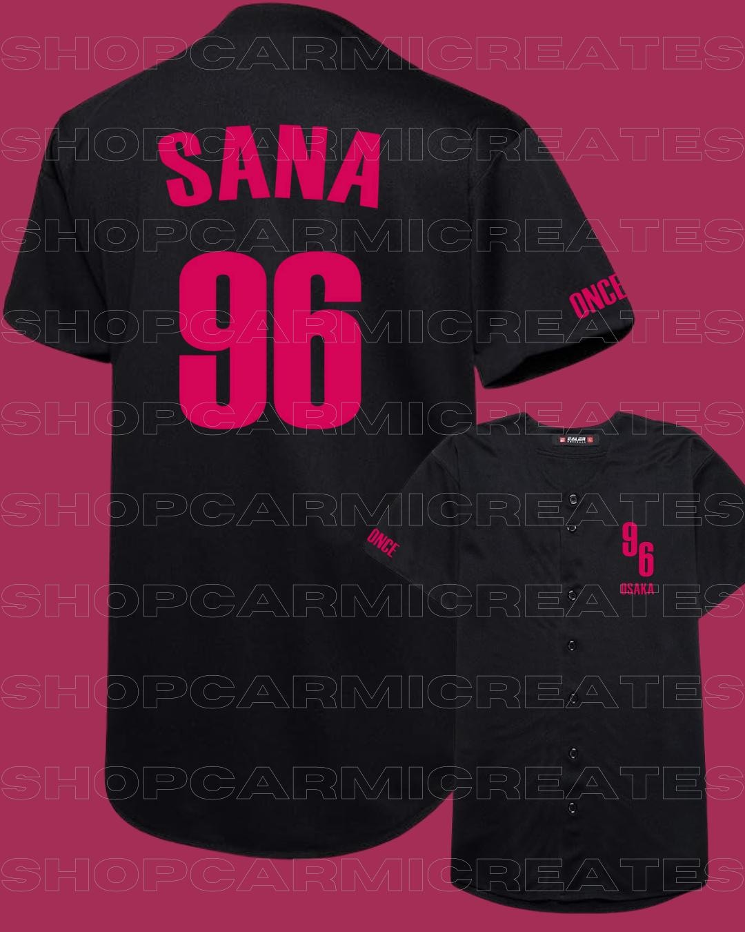 Sana 96 Baseball Jersey - Kpop Fanmade Merch - Once Fandom Gift - Etsy