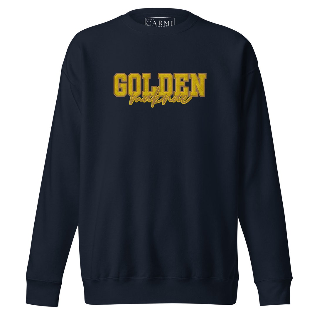 Golden Maknae Kpop Fanmade Merch BTS Jungkook Bias Embroidered Unisex ...