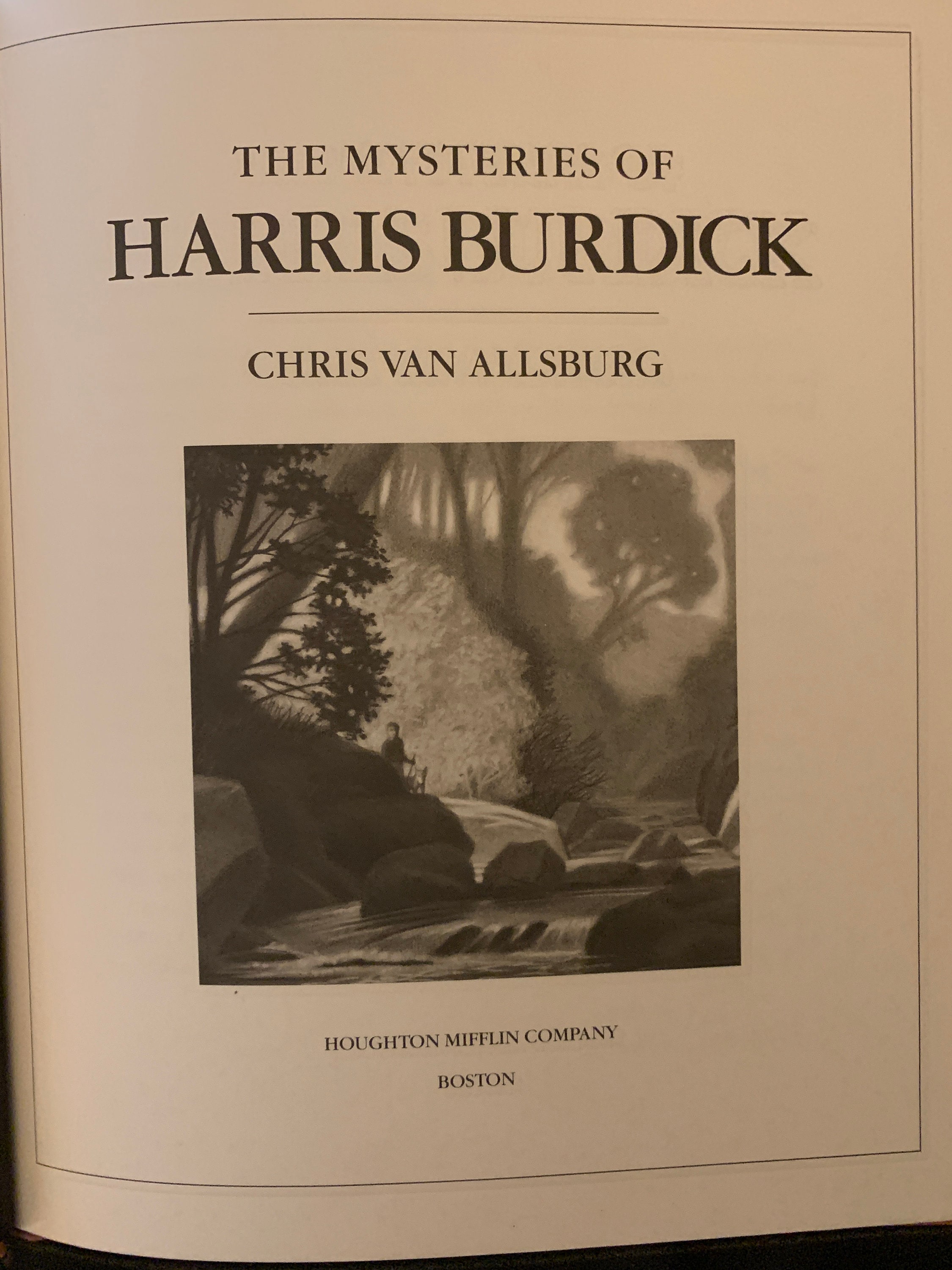 Harris Burdick Oscar And Alphonse