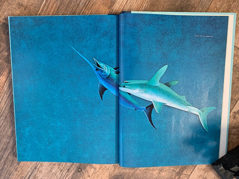 The Book of Sharks Richard Ellis: Very Scarce 1983 Book That Combines ...