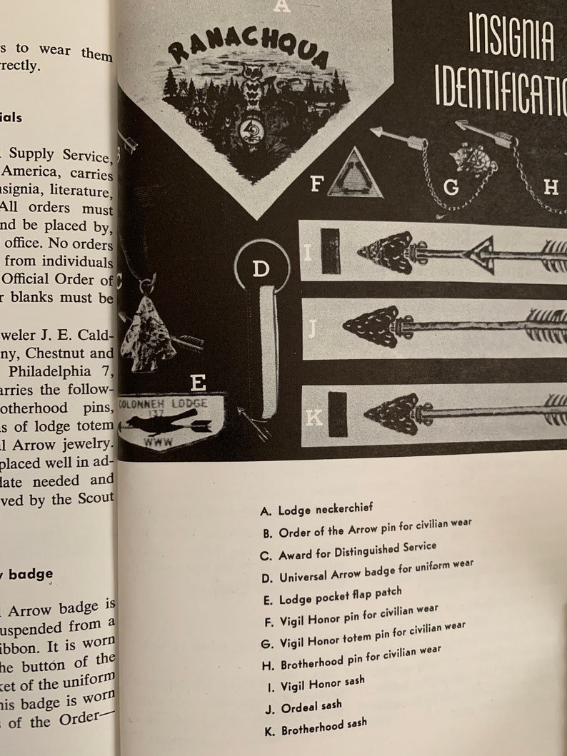 The ORDER of the ARROW Handbook 50 Years Anniversary Edition - Etsy