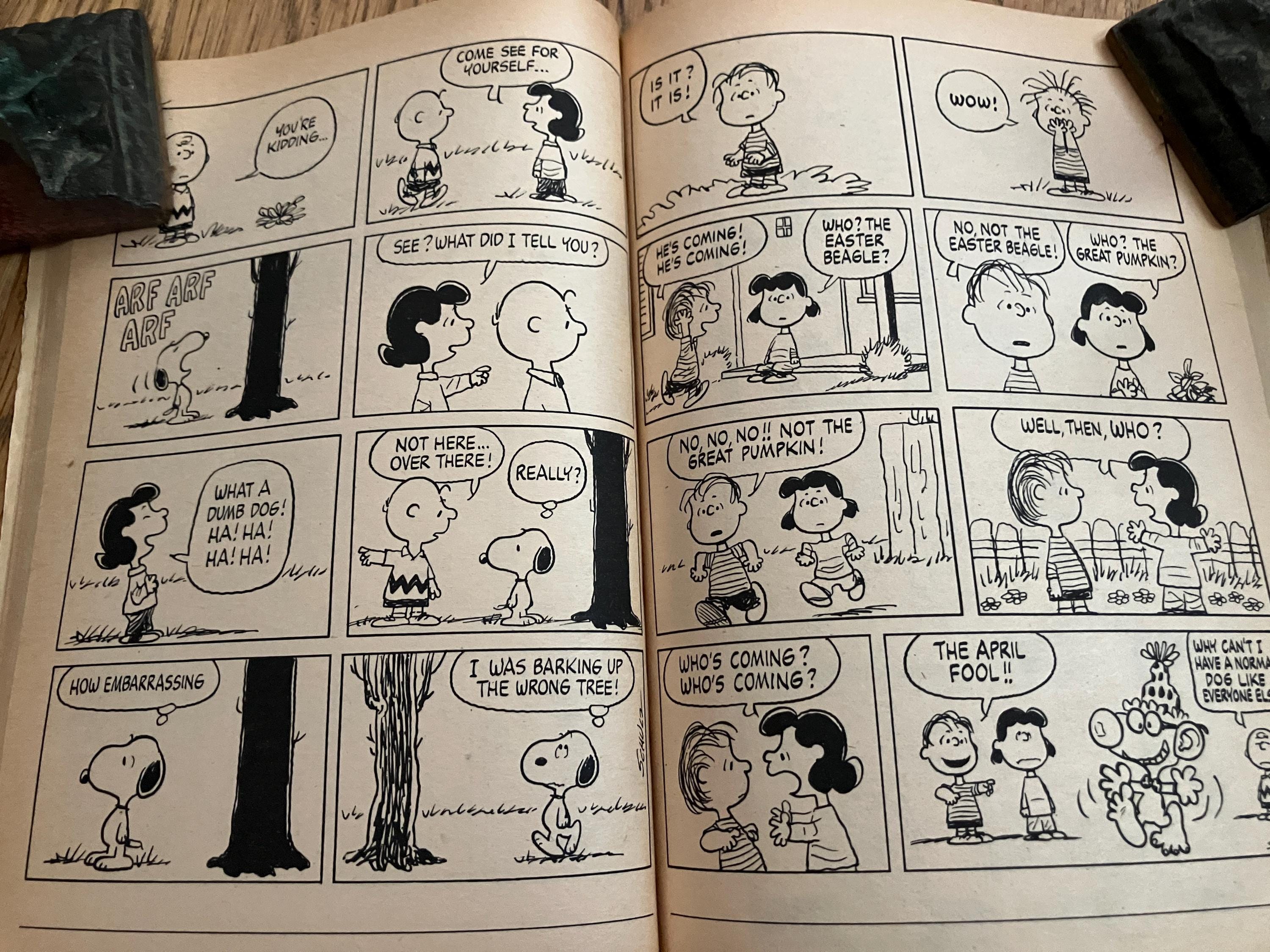 You're Barking up the Wrong Tree, SNOOPY RARE 1979 Reprise of Shulz's ...