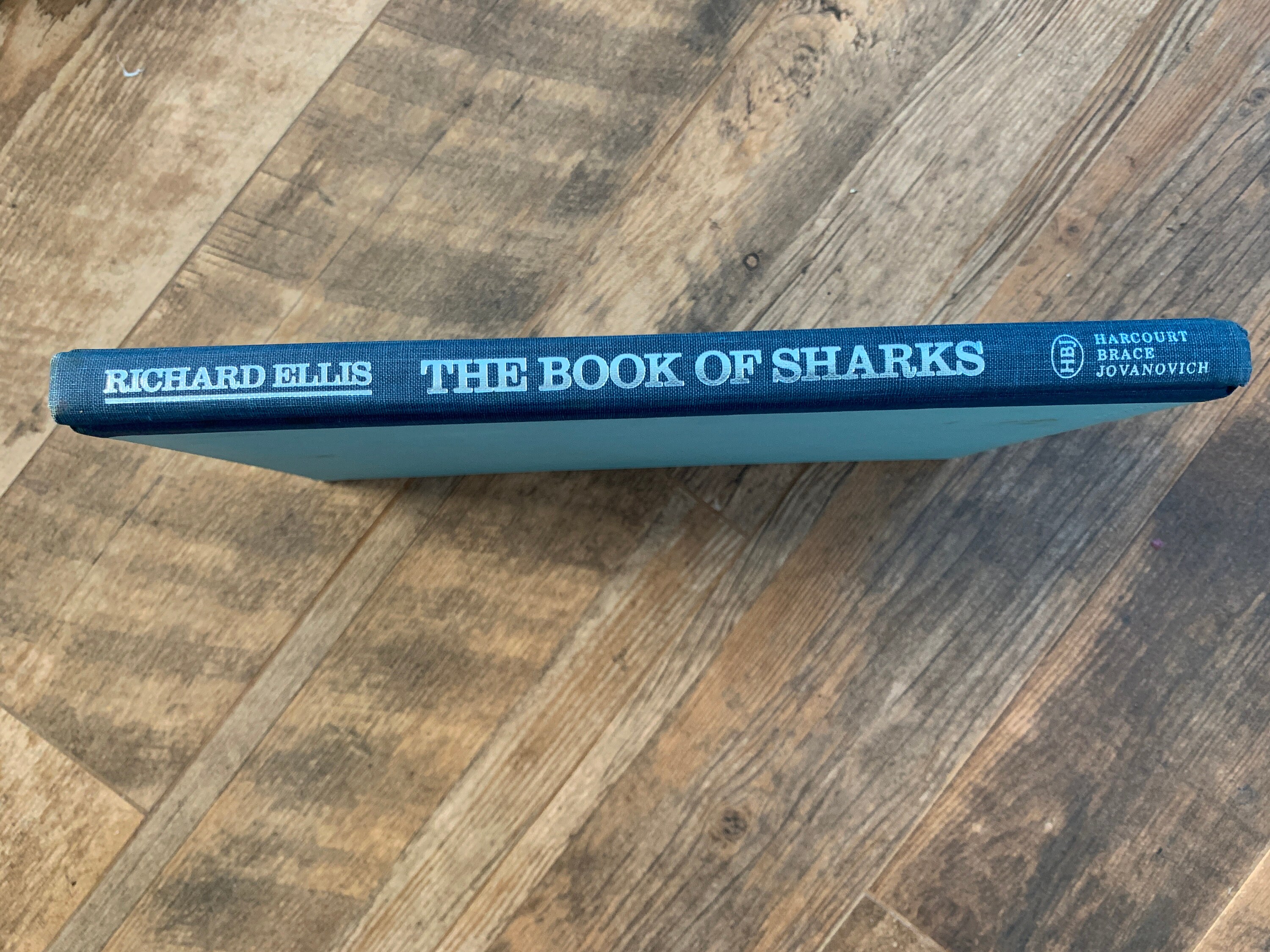 The Book of Sharks Richard Ellis: Very Scarce 1983 Book That Combines ...