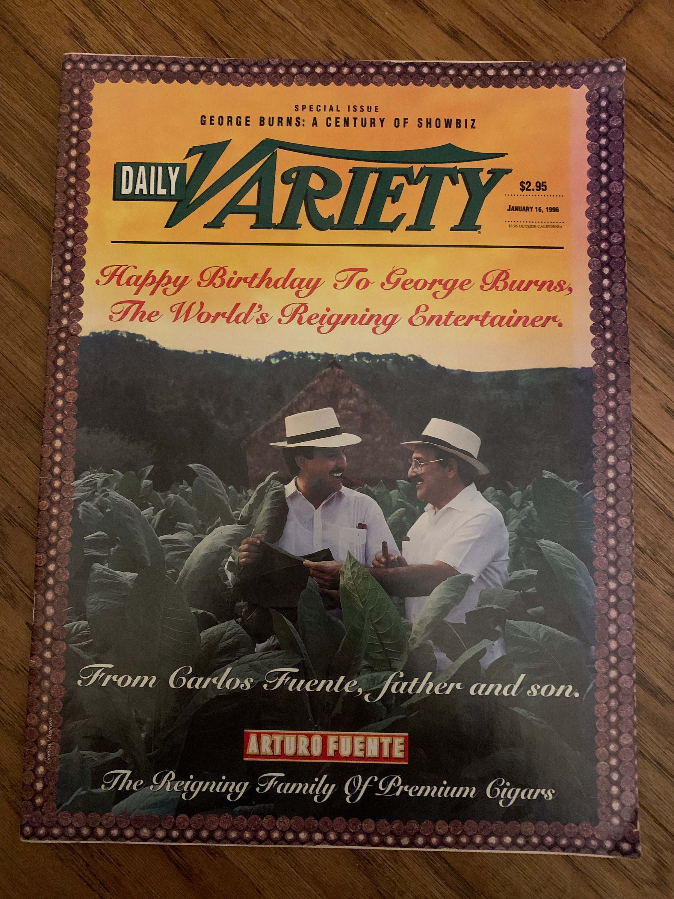 Daily Variety Magazine