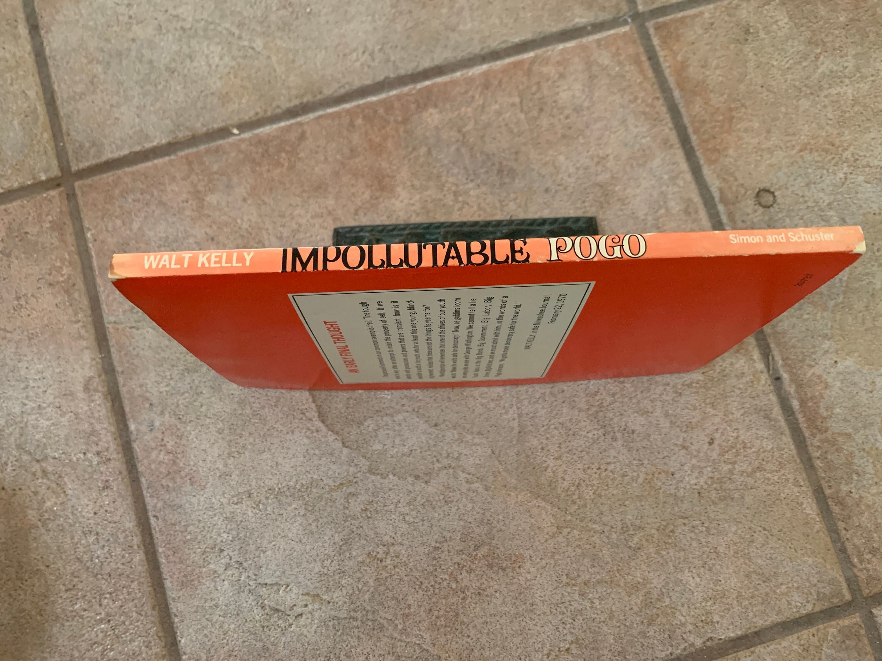 IMPOLLUTABLE POGO: Vintage 1970 First Edition Walt - Etsy