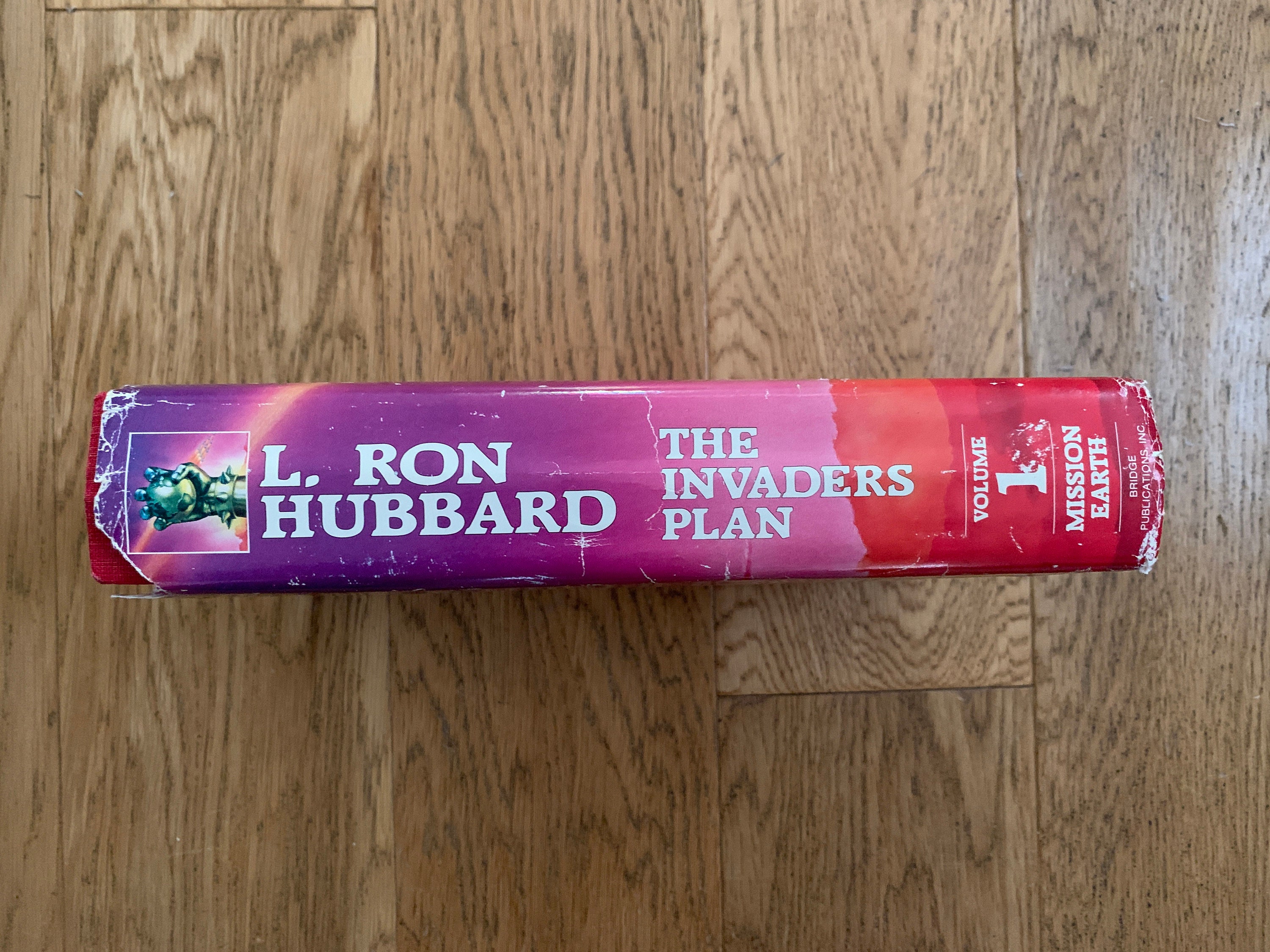 THE INVADERS PLAN Mission Earth Vol. 1 L. Ron Hubbard Scarce First ...