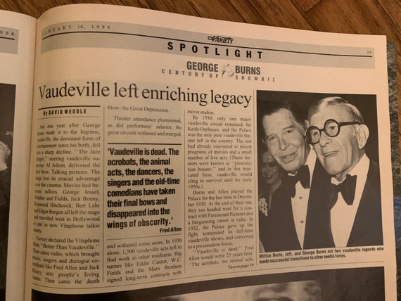 Daily Variety Magazine