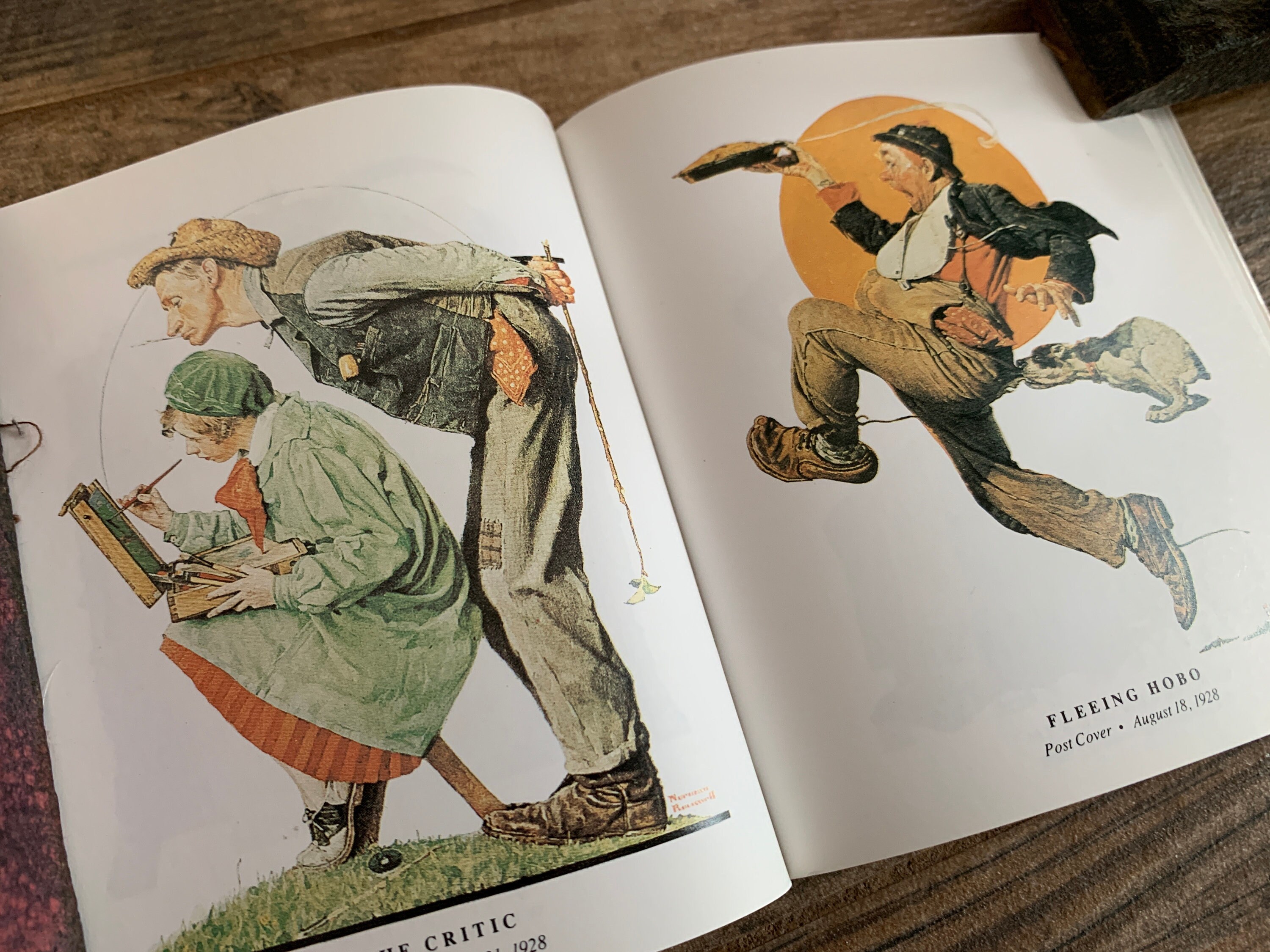 NORMAN ROCKWELL 332 Magazine Covers: Nice Compact but - Etsy