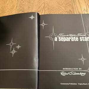 A SEPARATE STAR Frank Kelly Freas: Rare Stated First Ed. 1984 Freas ...
