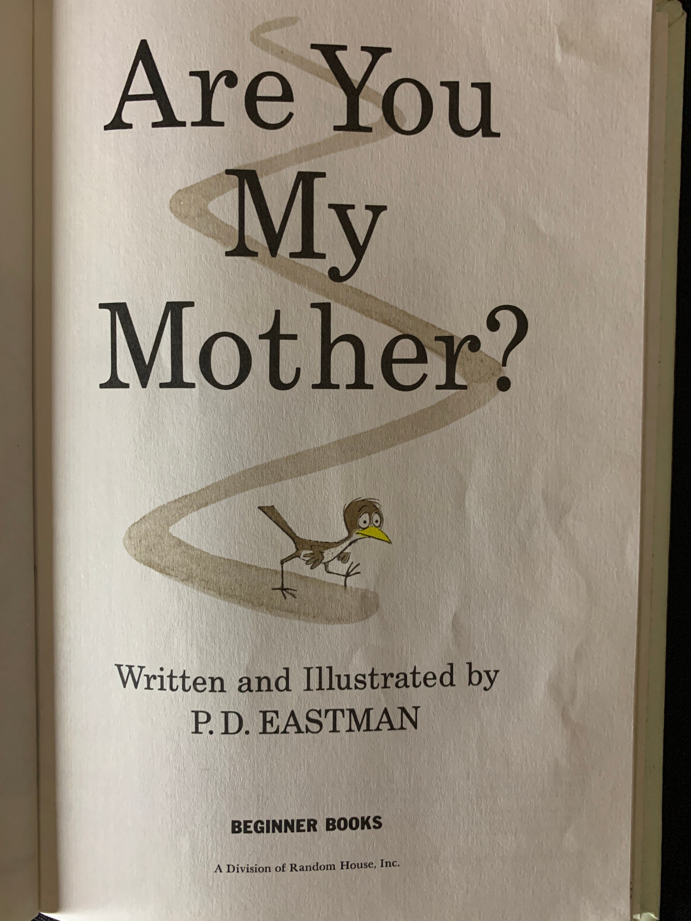 Are You My Mother Book Pages