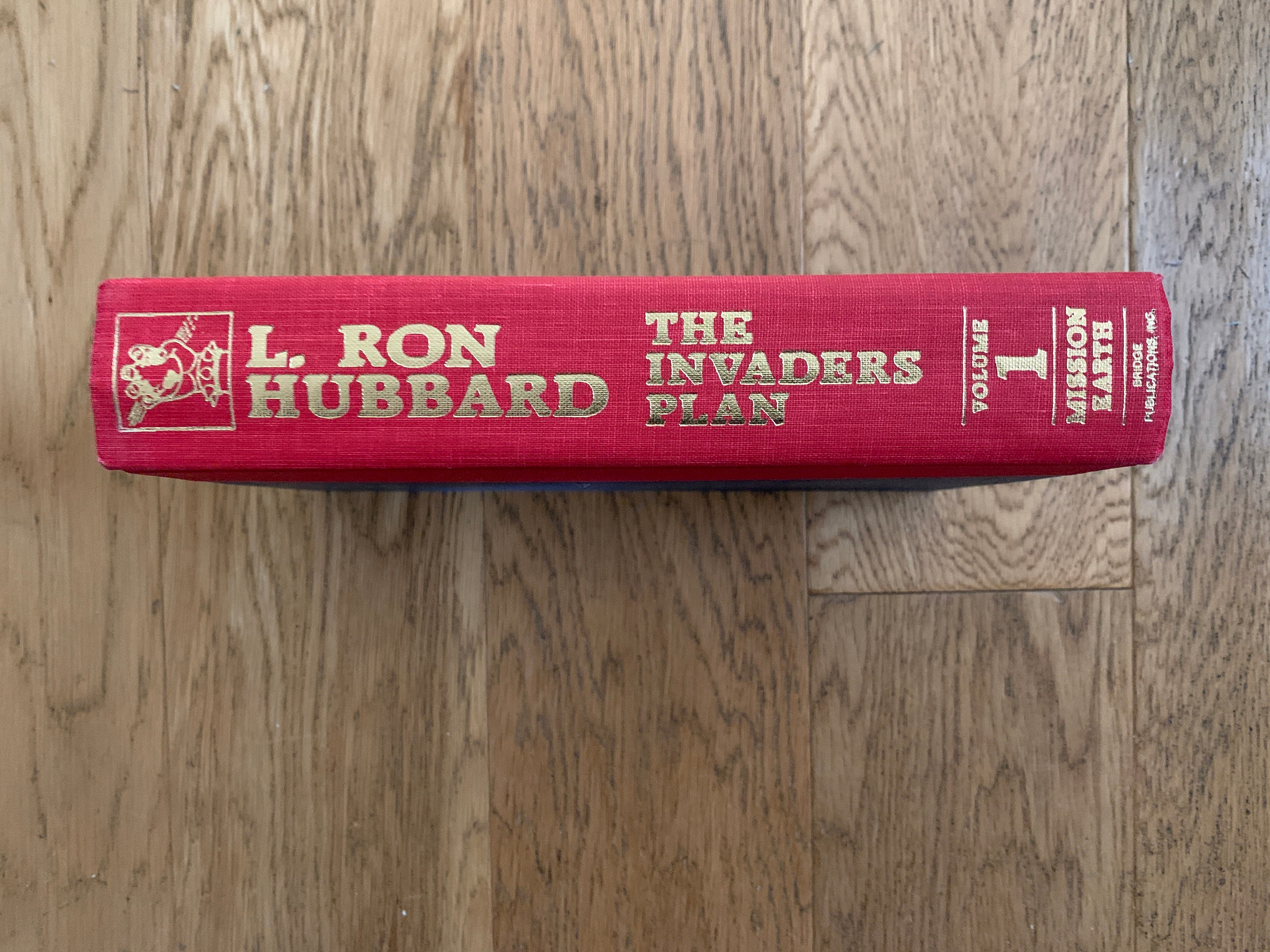 THE INVADERS PLAN Mission Earth Vol. 1 L. Ron Hubbard Scarce First ...