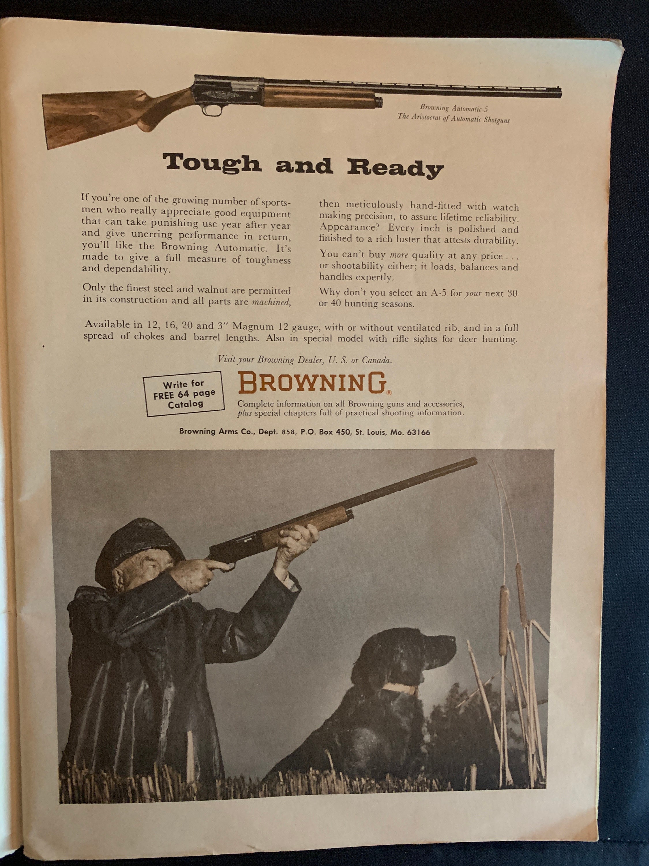 The AMERICAN RIFLEMAN Magazine August 1966 - Etsy