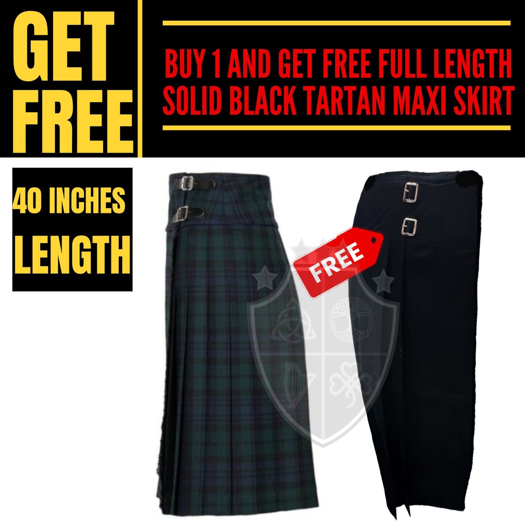Customize Ladies Wool Skirts Full Length Tartan Skirts Scottish Classic ...