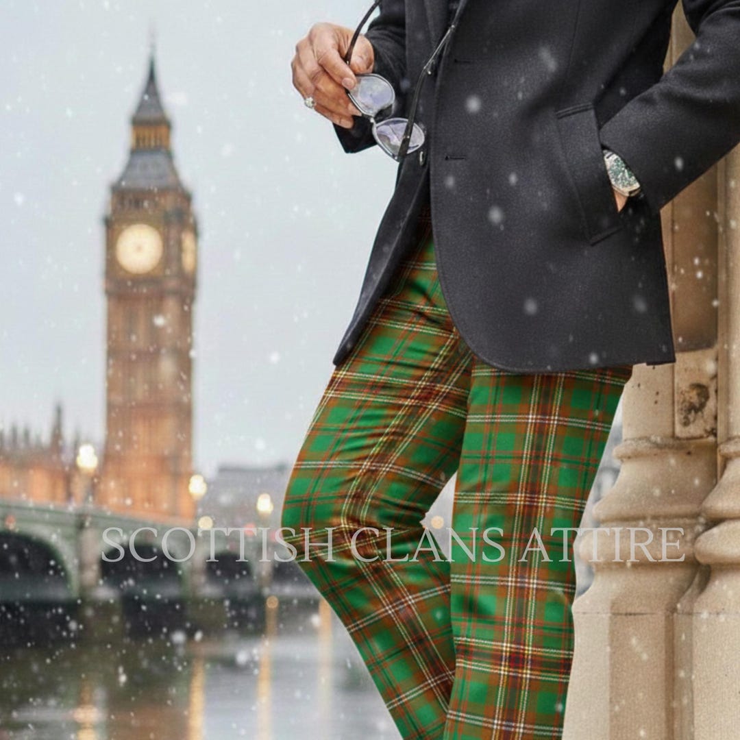 Tara Murphy Tartan Pants for Men | Scottish Highland Trews | Wedding ...