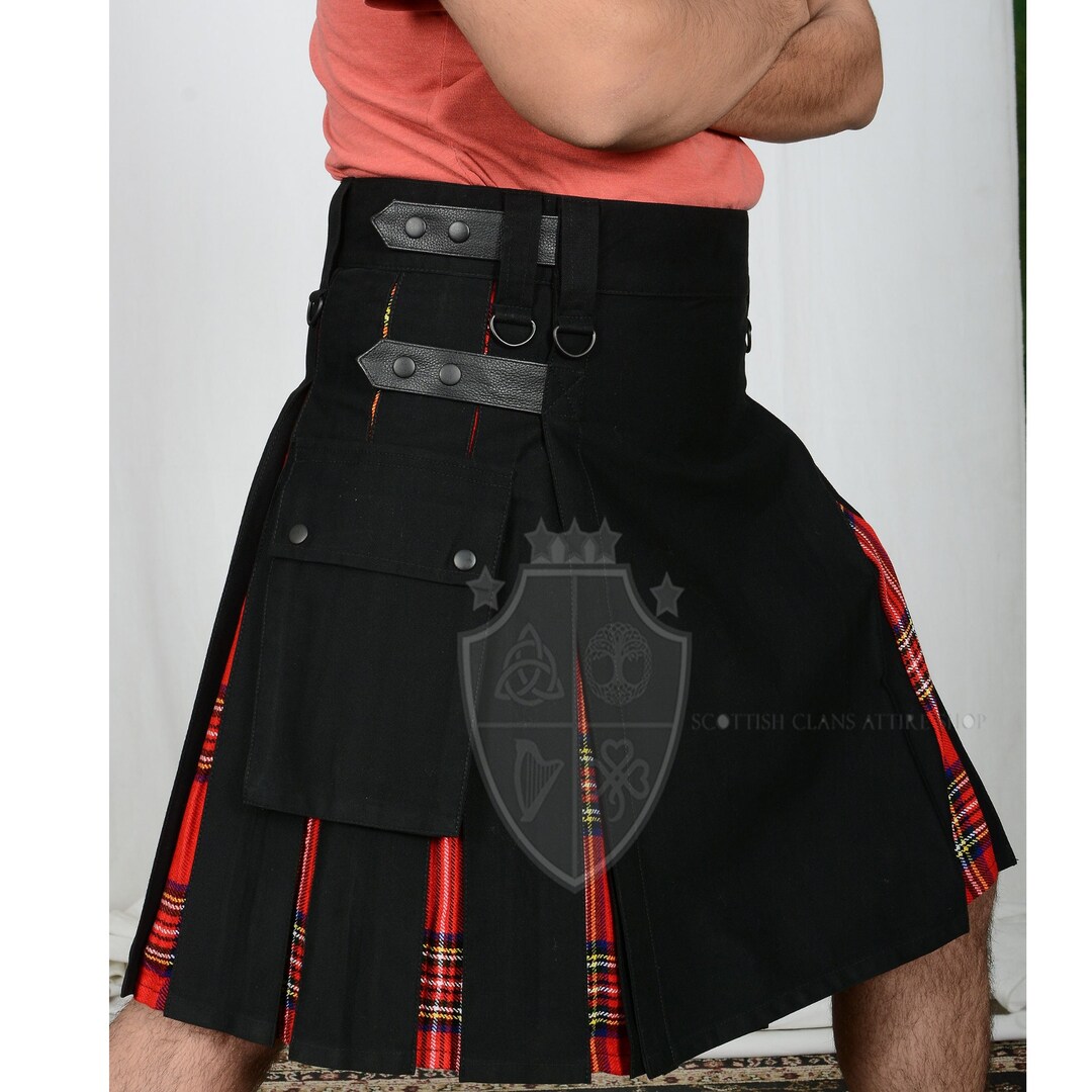 Hybrid Kilts for Men Scottish Kilts Scottish Tartan Kilts Tartan Hybrid Kilts Utility Kilts ...