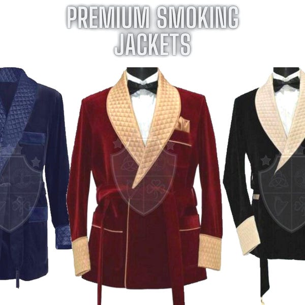 Smoking Jacket - Etsy