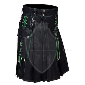 Scottish Utility Kilts for Men Customize Scottish Kilt Heavy Drilled Cotton Fabric Scottish ...