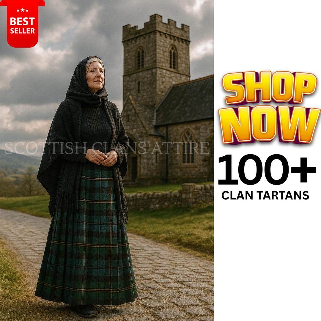 Wool Maxi Skirt, Scottish Tartan Maxi Skirt Full Length, Long Wool ...