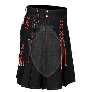 Scottish Utility Kilts for Men Customize Scottish Kilt Heavy Drilled Cotton Fabric Scottish ...