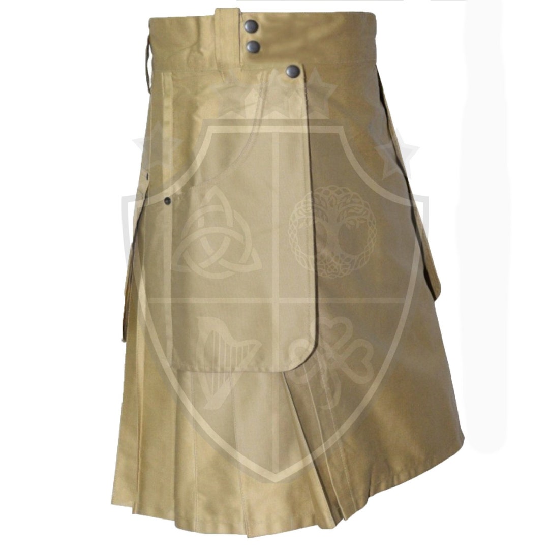 Scottish Utility Kilts for Men - Scottish Kilts, Premium Cotton Utility Kilts, Fashion Kilts ...