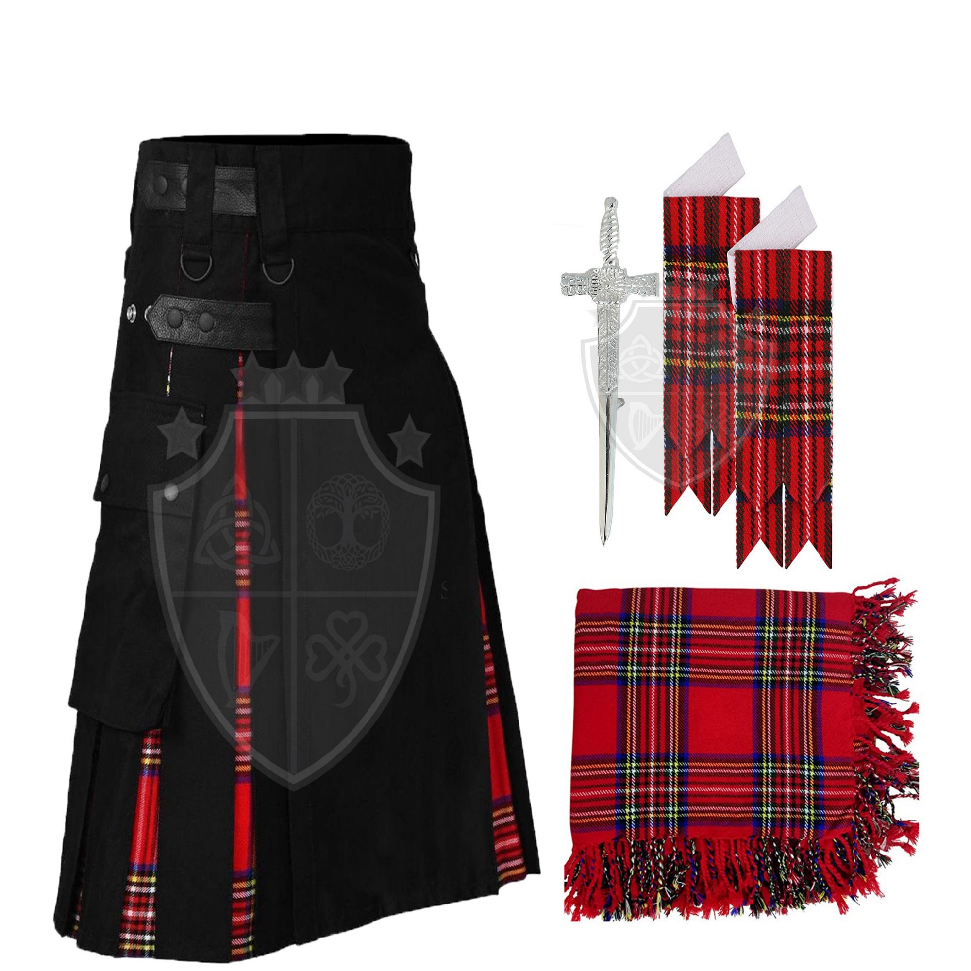Hybrid Kilts for Men Premium Customize Kilts Scottish - Etsy