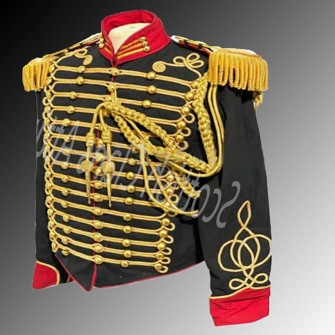 Hussar Jacket for Men, 18th Century Napoleon Hussar Jackets, Custom ...