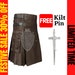 Utility Kilts for Men Scottish Kilts Scottish Utility Kilts Cotton Utility Kilts Custom Kilts ...