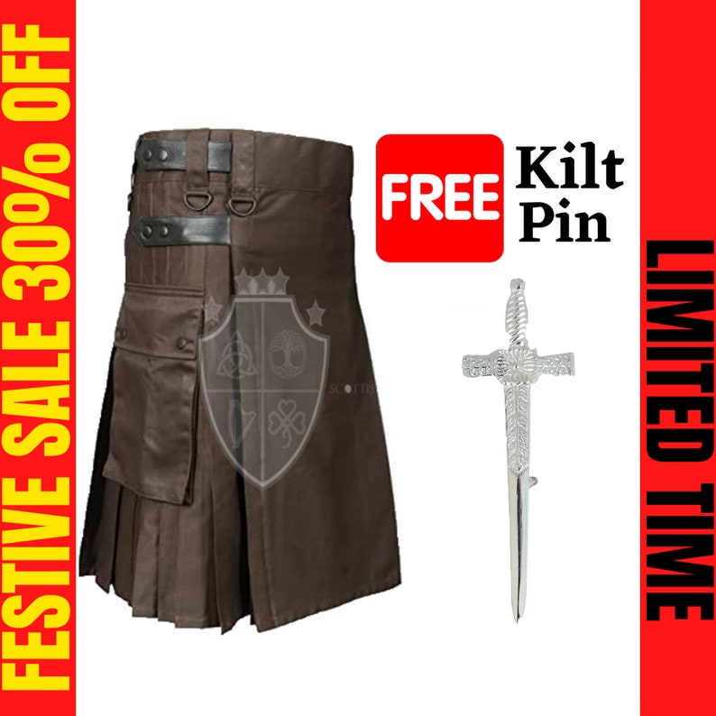 Utility Kilts for Men Scottish Kilts Scottish Utility - Etsy