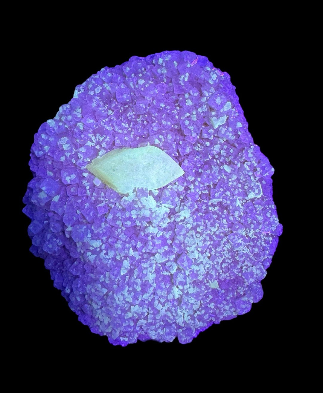 Ultraviolet Fluorescent Calcite Cluster - Etsy
