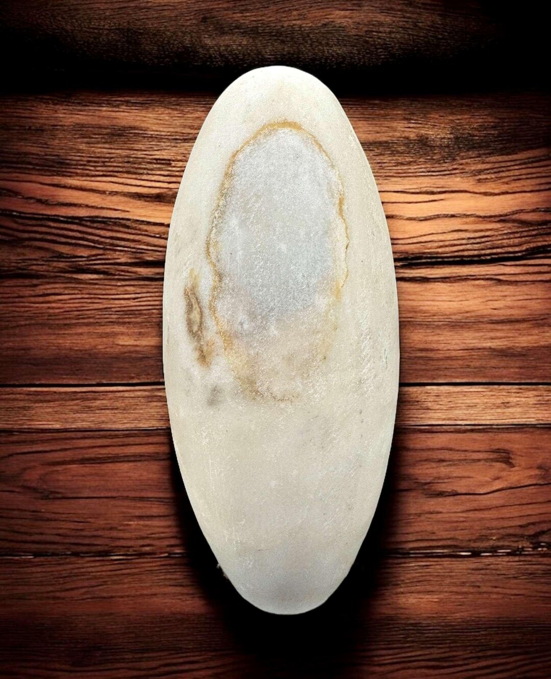 Handcrafted White Shiva Lingam Stone - Etsy