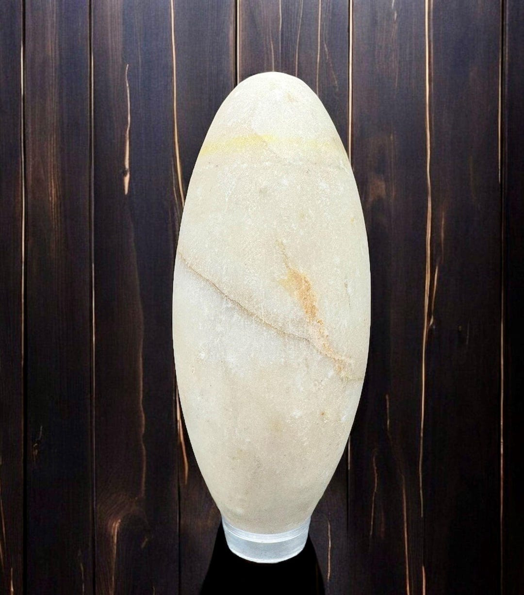 Handcrafted White Shiva Lingam Stone - Etsy