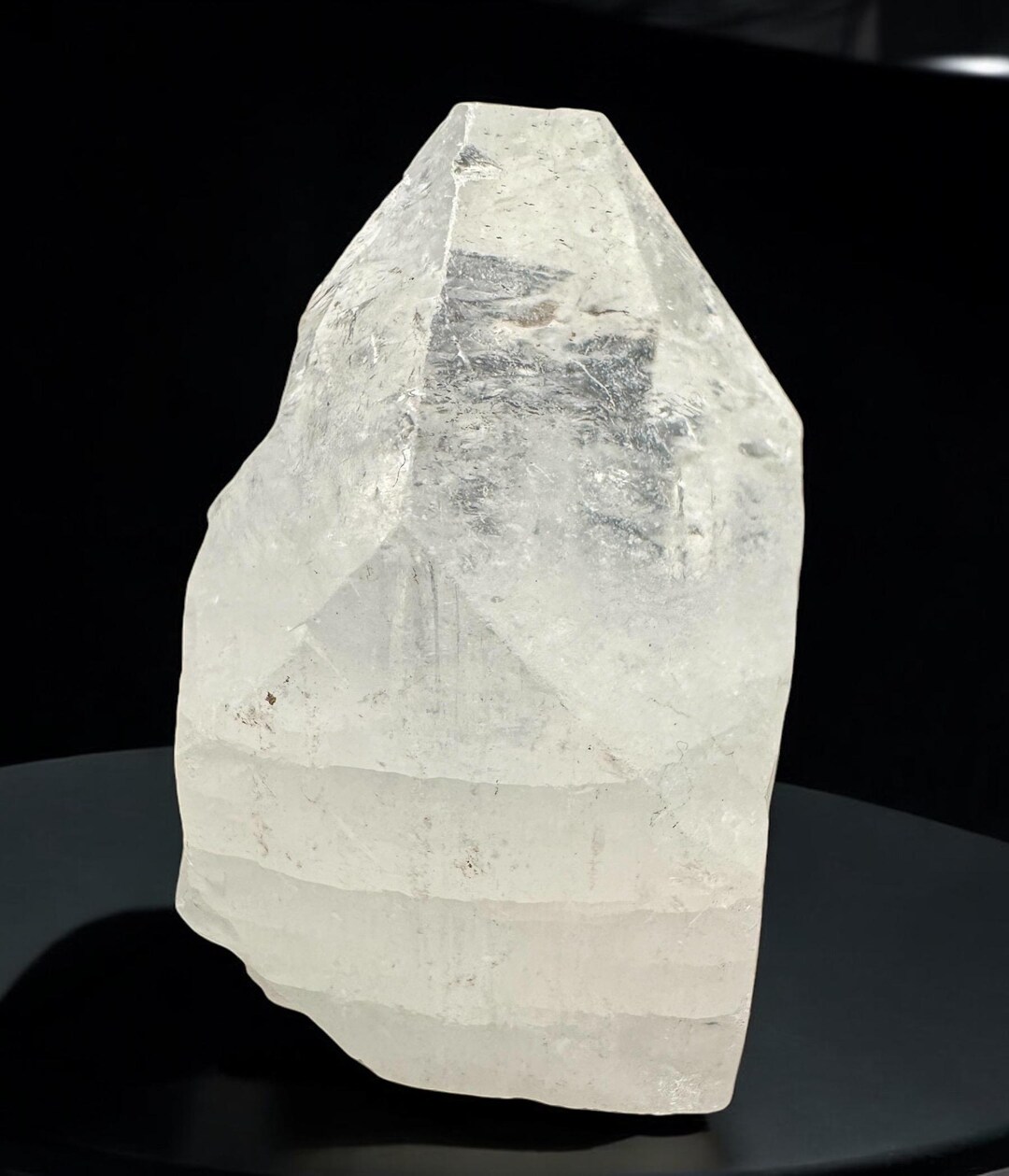 Large Apophyllite Crystal Point: Prismatic Pyramid Tip, India - Etsy