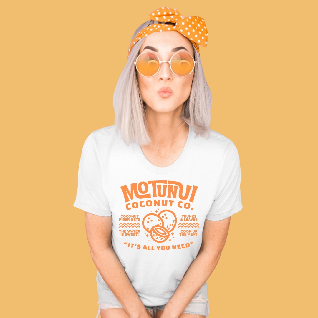 Montunui Coconut Co Tee Moana Shirt Disneyworld Shirt Disneyland Shirt ...