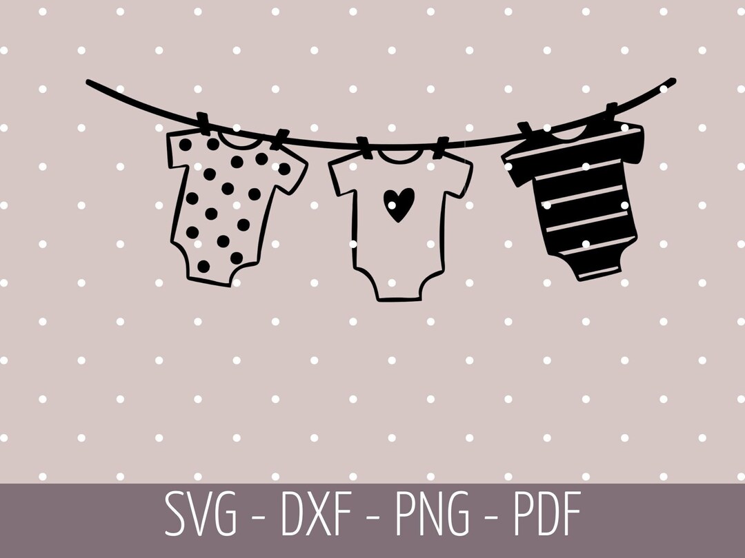 PLOTTERFILE Baby Bodysuits Svg Dxf Png Pdf Birth Baby Cricut Silhouette ...