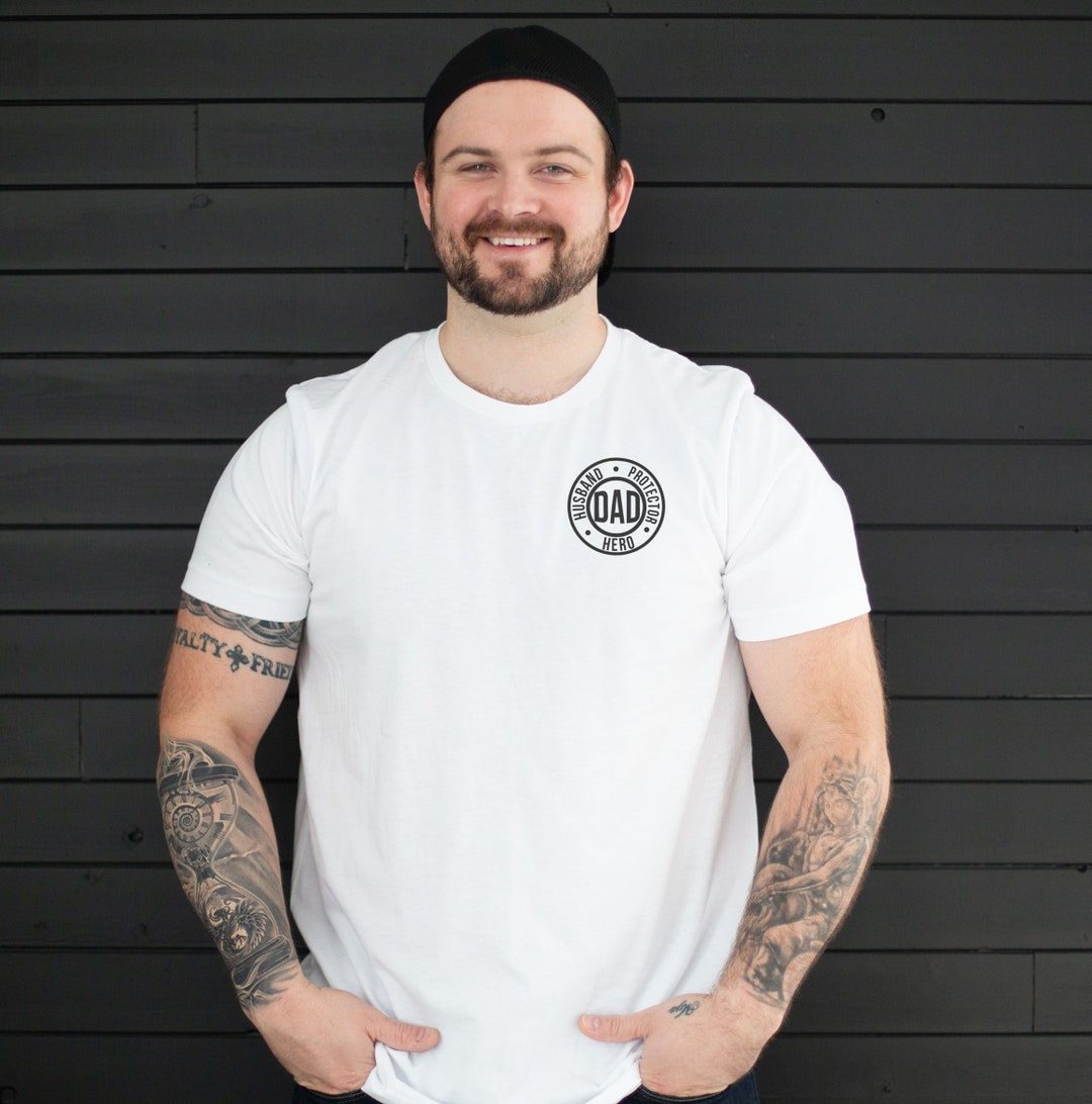 Dad Circle Logo Tee | Shirt for Dad | Father's Day Gift | Dada Tee ...