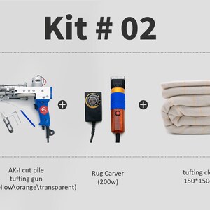 Tufting Kit AK Tufting Gun the Duo Tufting Gun tufting - Etsy