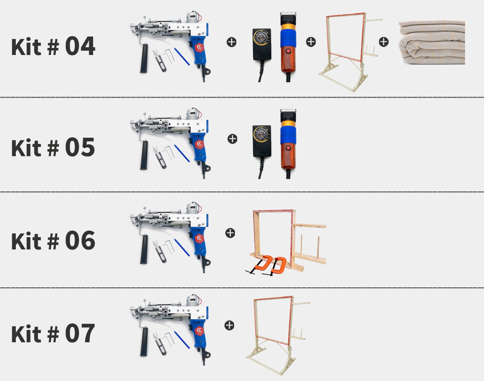 Tufting Kit AK Tufting Gun the Duo Tufting Gun tufting Clothrug ...