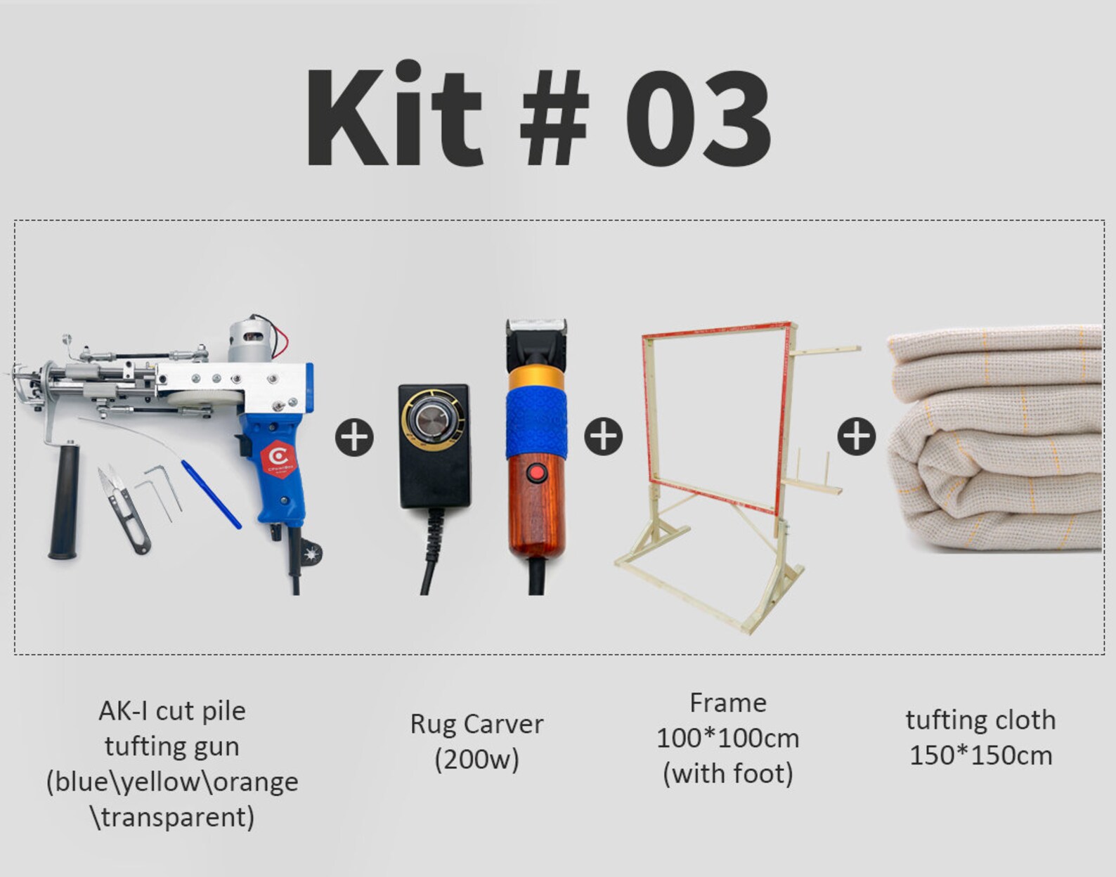 Tufting Kit AK Tufting Gun the Duo Tufting Gun tufting - Etsy