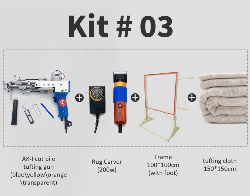 Tufting Kit AK Tufting Gun the Duo Tufting Gun tufting - Etsy