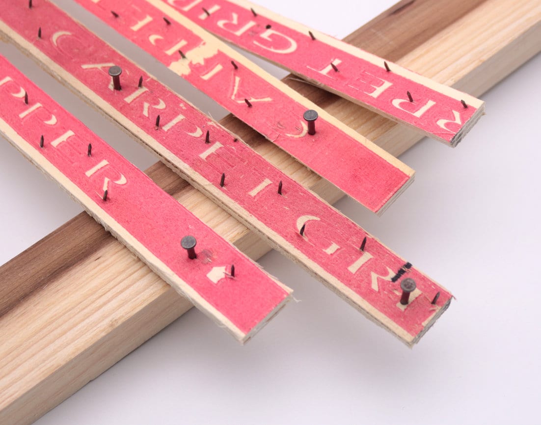 39 In1 Yard100cm Carpet Strip for Frame Handmake Gripper | Etsy