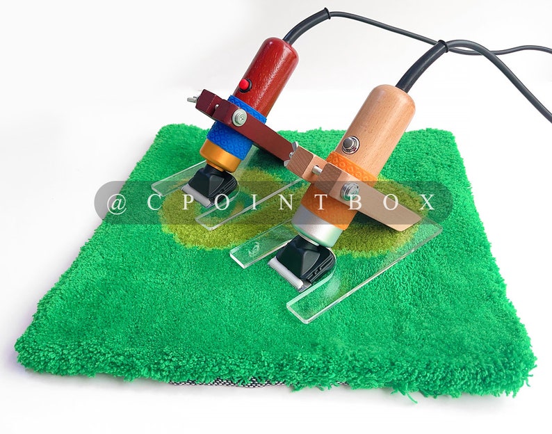 Mini Shearing Guide for Rug Carver \ Rug Flat Shearing Tool \ Tufting ...