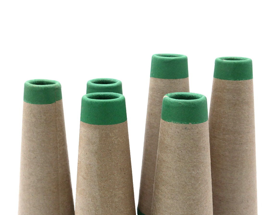 Cardboard Yarn Cones Big Size 2 Old Stock Yarn Cones Craft | Etsy