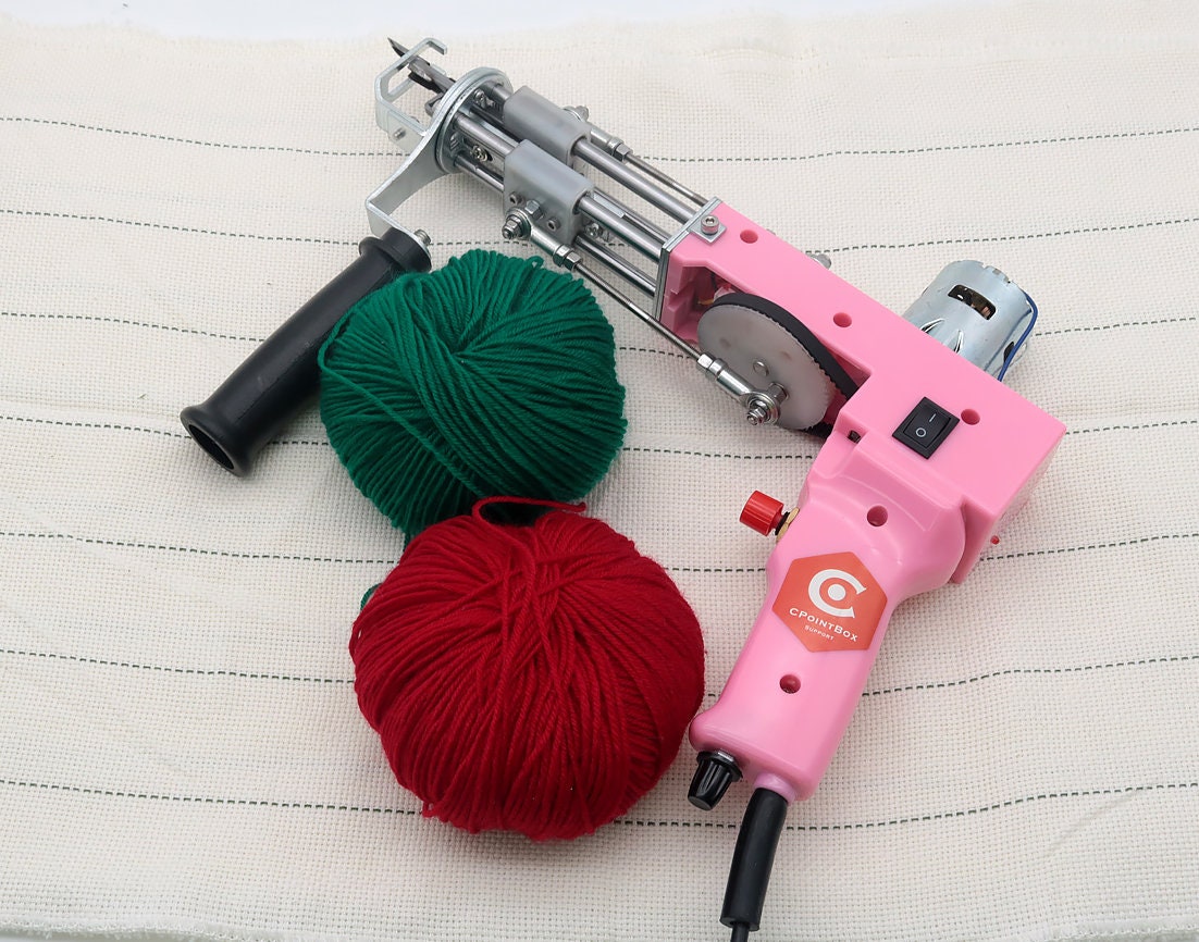 New VK-02 Loop Pile Tufting Gun \pink Tufting Gun\ Fifth ...